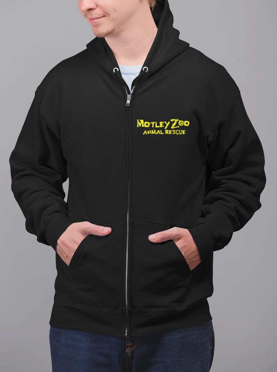 Rott Zombie - Men's/ Unisex Zip Front Hoodie – mz behind the seamz
